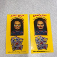 Child's Play Chucky Doll Box Ships to You Cut, With Fold Lines Scored ...
