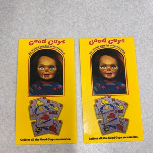 Child's Play Chucky Doll Box Ships to You Cut, With Fold Lines Scored ...