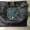 Stethoscope Embroidery, Doctor and Nurse Stethoscope Heart, Heartbeat ...