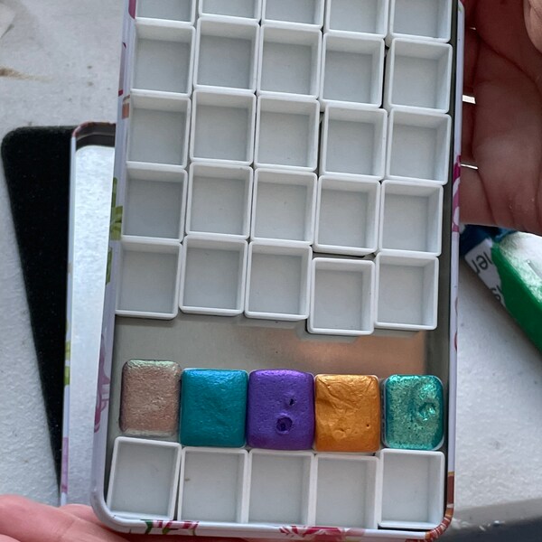 Hosta - Supershift Colorshift Handmade Watercolor Paint - Multichrome ...