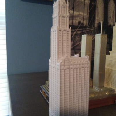 Woolworth Building Model 3D Printed - Etsy Canada