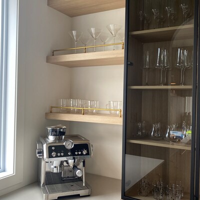 Brass Shelf Rail tipping Rail/gallery Rail - Etsy Australia