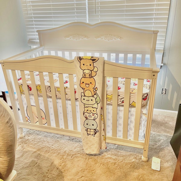 Poke Animals Crib Bedding Set, Baby Boy Crib Bedding, Poke Animals ...