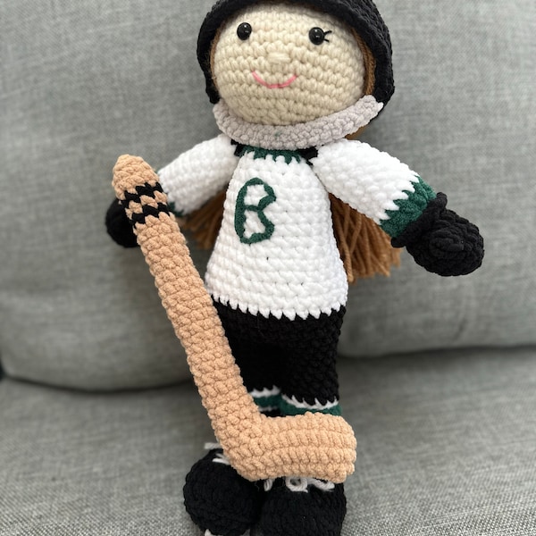 CROCHET PATTERN: Hockey Player Amigurumi Crochet Pattern - Etsy Canada