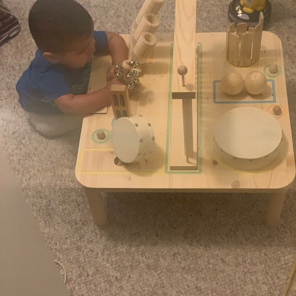 Percussion Instruments for Kids on Shelf Multi Tone Block Guiro Maracas ...