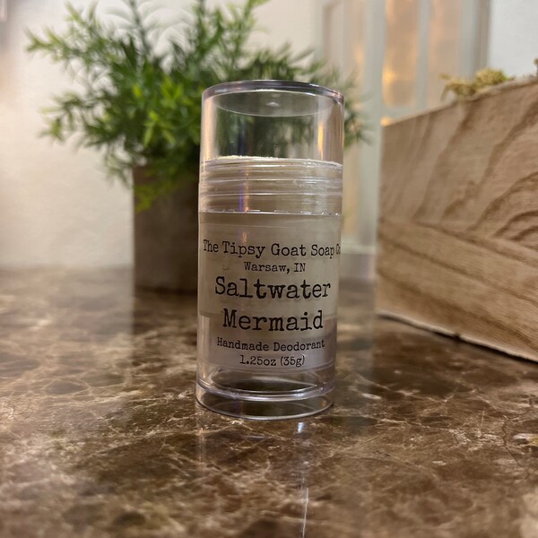 Saltwater Mermaid Handmade Deodorant - Etsy