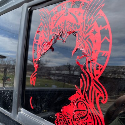 Viking Freja Futhark Sticker Decal Nordic Freya Goddess Cats freyja ...