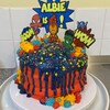 Superhero / Comic Book Themed Cake Topper *personalised *birthday ...