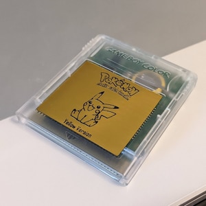 Laser Engraved Gameboy Cartridge Stickers - Etsy
