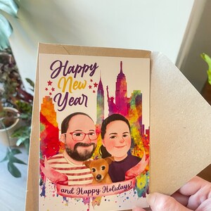 Personalized Christmas Card Multi Pack Custom Family - Etsy