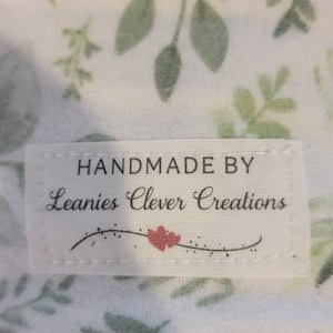 Cotton Label Set, Personalized Label, Quilt Tag, Custom Sewing Tag ...