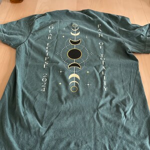 Custom Total Solar Eclipse Shirt Path of Totality Shirt Countdown to ...