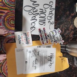 SINGLE STICKER Words Matter Motivational Sticker - Etsy