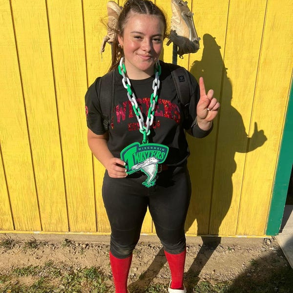 Custom 3D Printed Turnover Oversized Sports Chains MVP Player of the ...