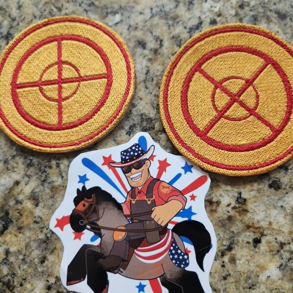 TF2 RED Team Patches - Etsy