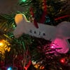 Personalised Dog Bone Clay Tree Decoration, Pet Christmas Decoration ...