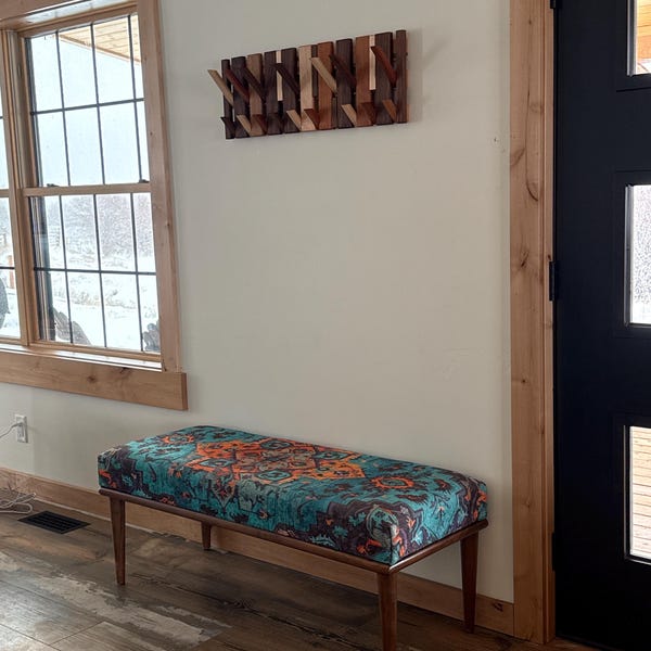 Round Pouf Stool, Bedroom Pouf, Footstool Ottoman, Tufted Stool, Piano ...