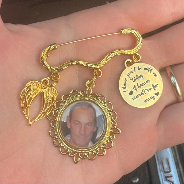 Groom Boutonniere Lapel Pin for Groomsmen Gift for GROOM, Memorial Pin ...