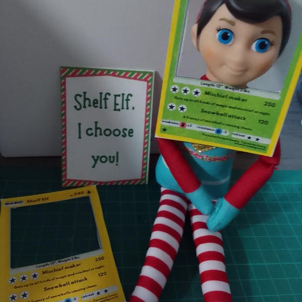 Printable Elf Red With Black Trim Football Top Prop, Christmas Elf ...