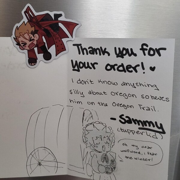 Hanging Vash Sticker Trigun Stampede / Trigun Maximum Inspired Vinyl ...