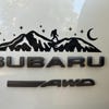 Mt. Hood & Sasquatch Car Emblem Decal Badge Accessories | PNW Bigfoot ...