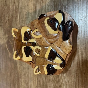 Beautifully Hand Crafted 3 Dimensional Intarsia Wood Art FALL HARVEST ...