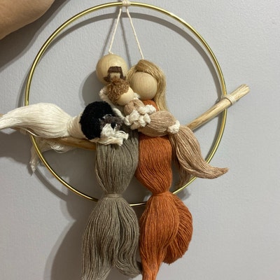 Pagan Sisters Macramé Witch - Etsy