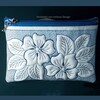 In the Hoop Zipper Bag Flowers Embroidery Design ITH Phone Case ITH ...