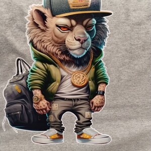 Cool Hustle Hard Dope Bear Png Style Design: Fresh & Dope Apparel PNG ...