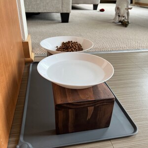 Floating Wood Box Coffee Shelf With Hooks | Etsy