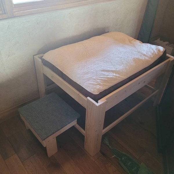 Unfinished Wood Dog Bed Platform the sophie to Hold Your Dog Bed ...