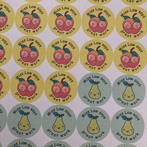 24 Pcs Kraft Sticker Labels Craft Sticky Labels Brown - Etsy UK