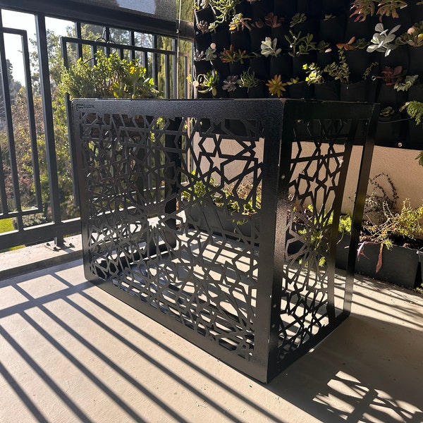 Metal Laser Cut Decorative Air Conditioner Cover for Indoor Unit ...