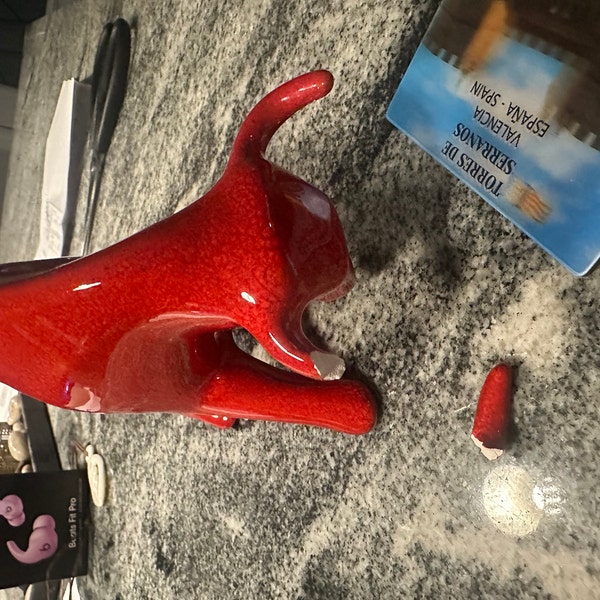 Mosaic Blue Bull Statue With Big Horns Made With Marble Dust and With ...