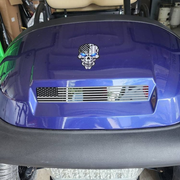 Personalized Club Car Precedent Cart Badge Cart Plate Front Badge Front ...