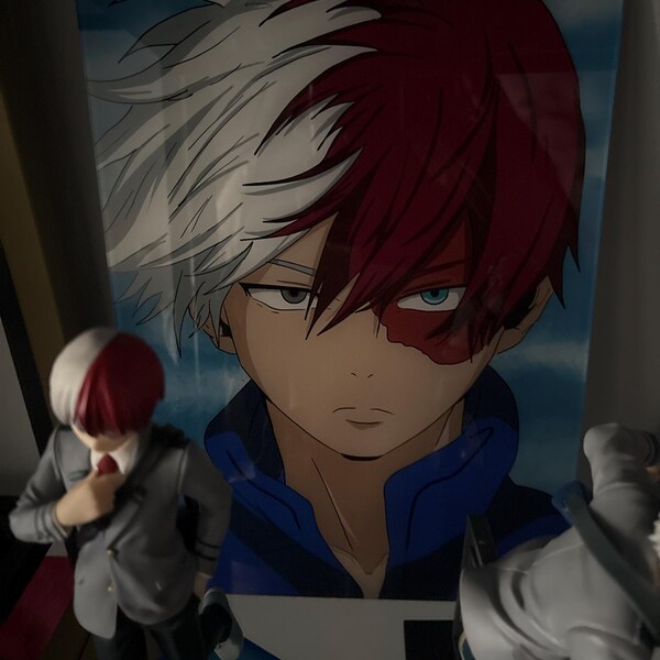 Choso Jujutsu Kaisen Anime Art Print – Red & Black Aesthetic Wall Decor ...