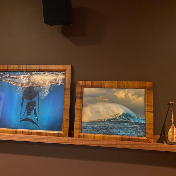 Modern Desk Photo Display, Desk Photo Ledge, Picture Display, Desk ...