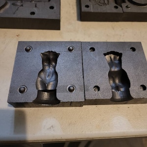 Custom 2 Sided COIN Logo Graphite Molds. - Etsy