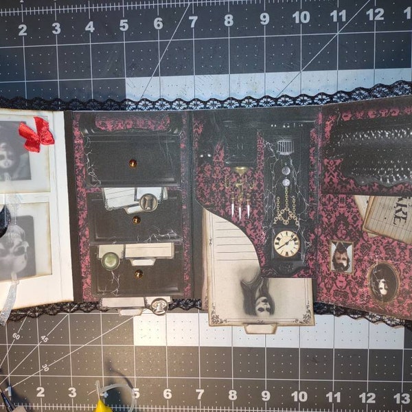 Printable Gothic Menu, Halloween Writing Menu, Vampire Menu, Gothic ...