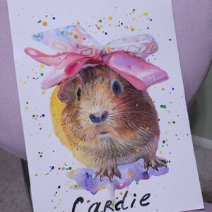 Mink Print, Mink Poster, Animal Print, Handmade, Nursery, Drawing ...