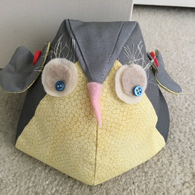 Owl Doorstop PDF Sewing PATTERN - Etsy