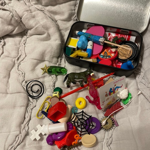 Treasure Trinket Tins Stuffed to the Brim With Tiny Things (perfect ...