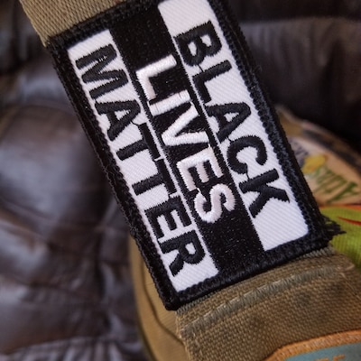 Black Lives Matter Patch BLM Protest March Jackets Backpacks Hats ...