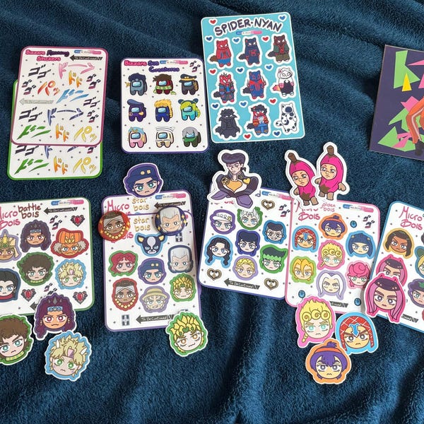 2099 Sticker Sheet | ATS.V Spider Guy | Spider Guy Stickers | Laptop ...