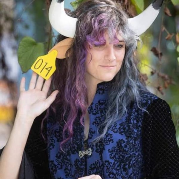 Satyr Faun Gelfling Fairy Elf Cosplay LARP Halloween Latex Pointed Ears ...