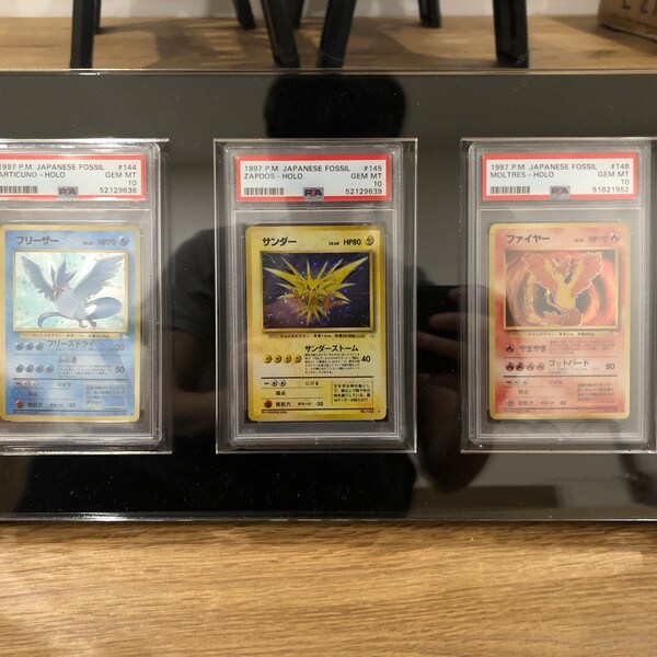 Pokemon Card PSA Slab Display Frame 3x1 - Etsy Australia