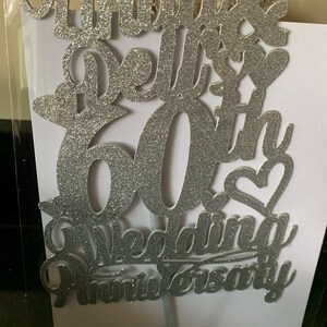 Custom Gothic Happy Birthday Cake Topper Goth Birthday Cake Topper ...