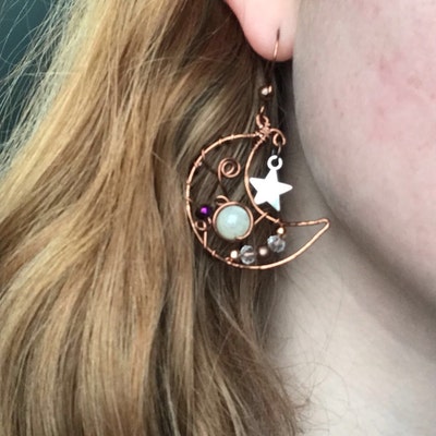 Copper Wire Wrap Fish in a Fishbowl Pendants - Etsy