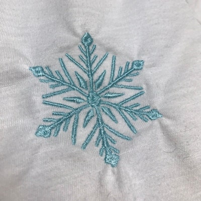 Snowflake Embroidery Design Snow Flake Machine Embroidery Design Winter ...