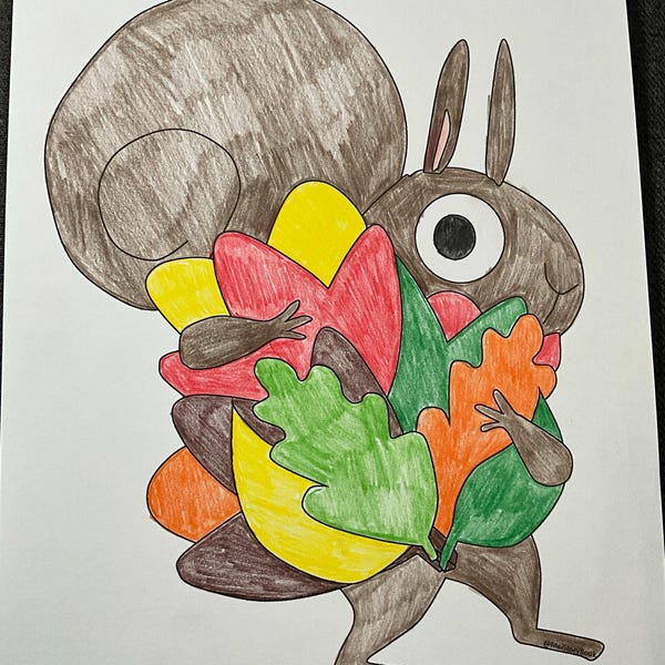 The Leaf Thief - Fall Craft Template, Kids Autumn Crafts, Read Aloud ...